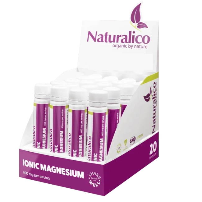 NATURALICO Ionic Magnesium with Stevia 20 шота x 25 мл - Продукти | Usmivka.bg