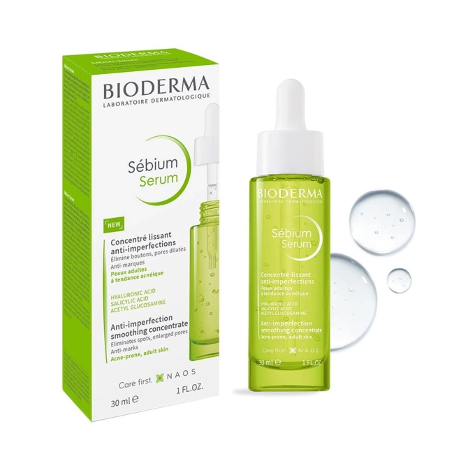 Bioderma Sebium Серум за лице 30 мл - Продукти | Usmivka.bg