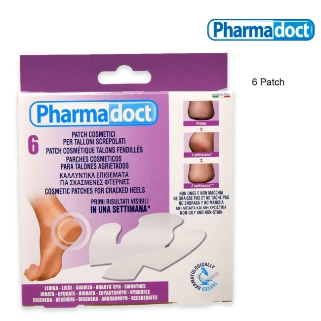 Pharmadoct Подложка против напукани пети 6 бр. - Продукти | Usmivka.bg