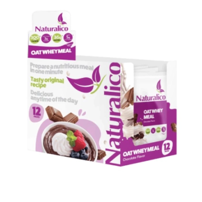 Naturalico Oat Whey Meal 12 x 90 грама - Продукти | Usmivka.bg