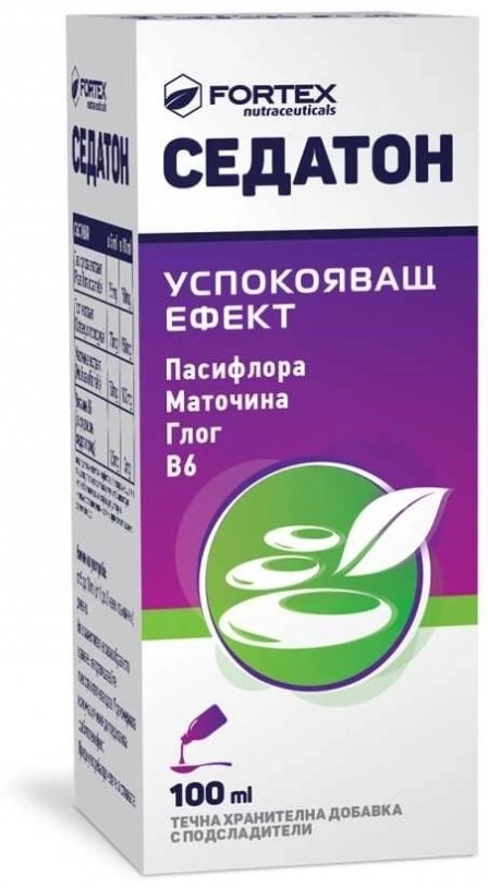 Fortex Седатон успокояващ ефект сироп 100 мл - Продукти | Usmivka.bg